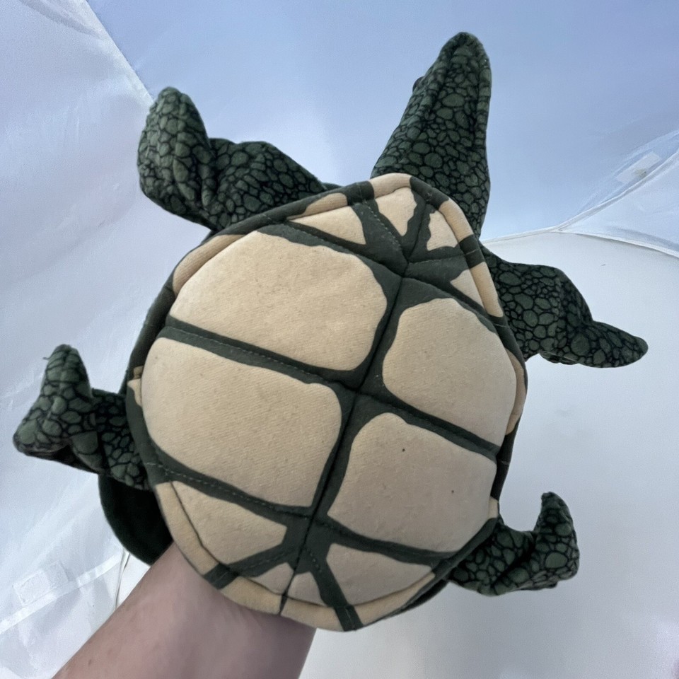 Folkmanis Green Turtle Tortoise 12 Inch Hand Puppet | eBay
