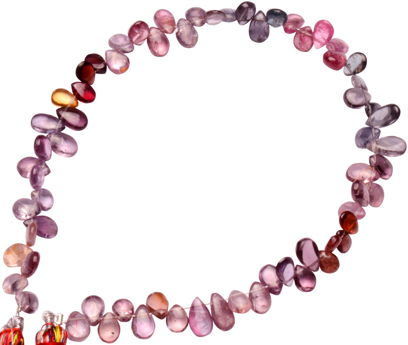 Natural Multi Spinel Pear Shape Gems 6x4 to 7x5 mm Transparent Quality ...