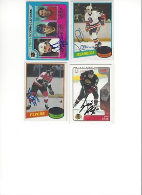 2001 Victory #74 Eric Daze Autographed Signed Card Chicago Black Hawks ...