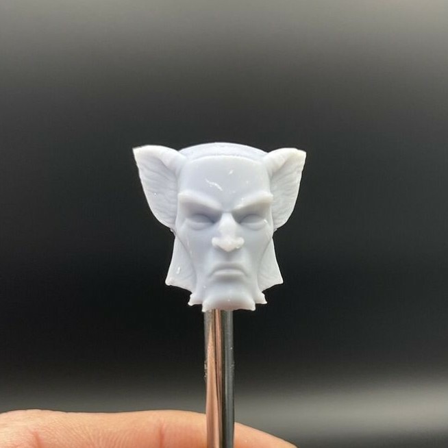 Atai Molec custom head sculpt black series | eBay