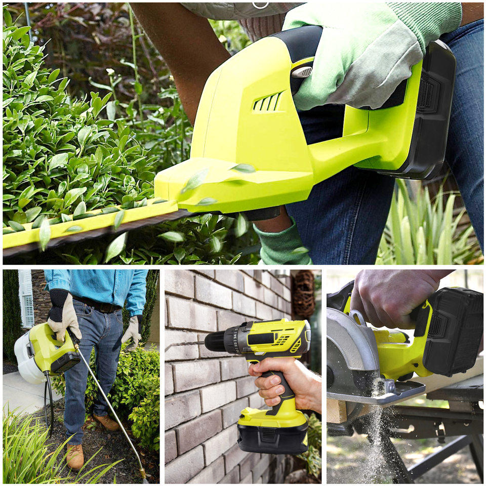 8.0Ah 18Volt For RYOBI P108 18V For One+ Plus High Capacity Lithium Ion ...