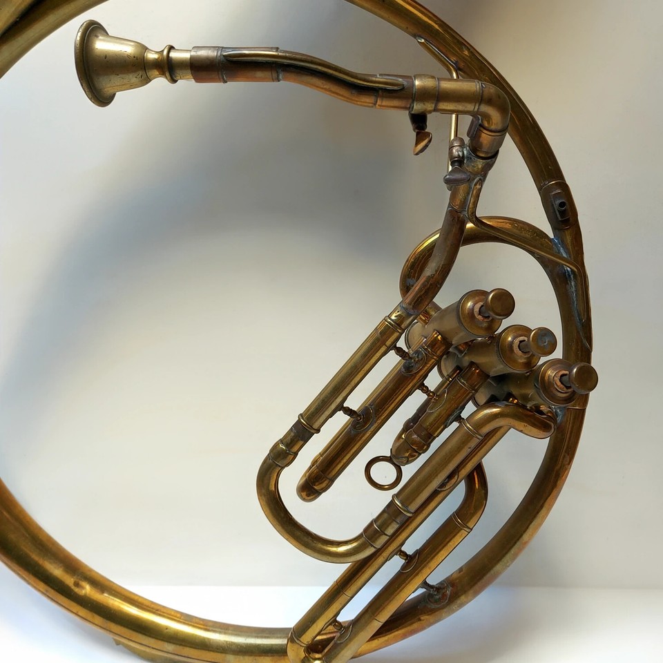 Antique GAUTROT BREVETE Helicon - Rare, French Wind Instrument from ...