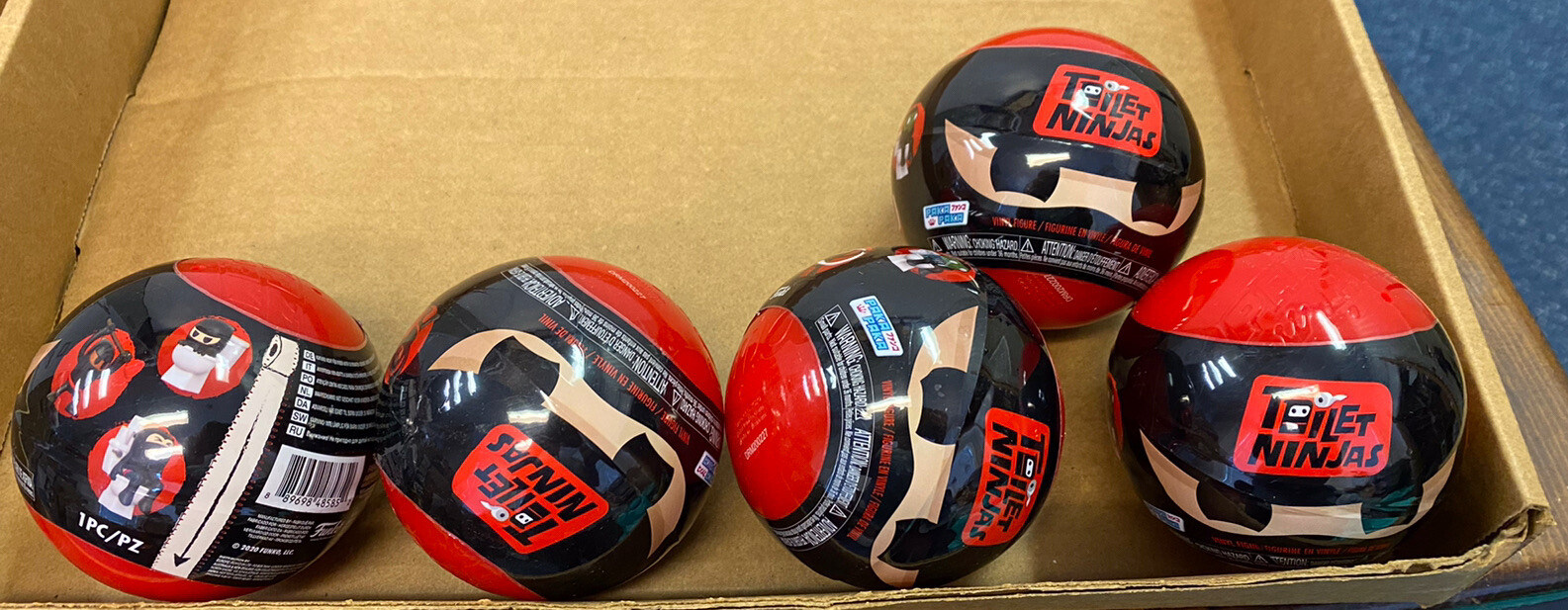 Funko 2020 Ninjas Vinyl Figure Blind Capsule *BRAND NEW - SEALED - Set ...