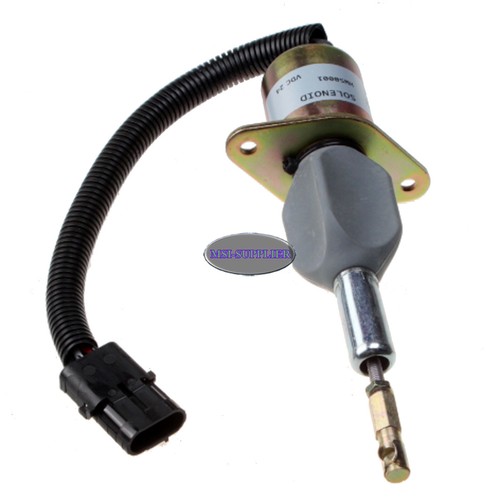 24V Fuel Shutoff Solenoid 3928161 SA-4293-24 for Cummins Komatsu ...