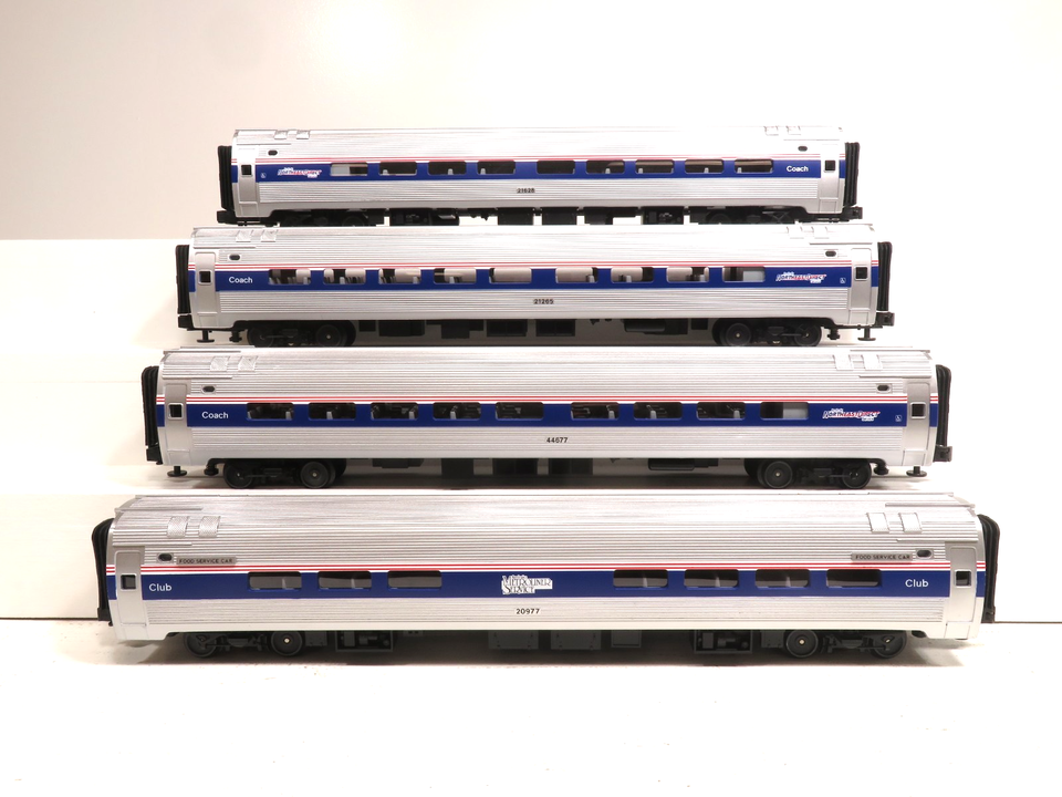 MTH 20-6531 Amtrak Northwest Corridor 4 Car Amfleet LN | eBay