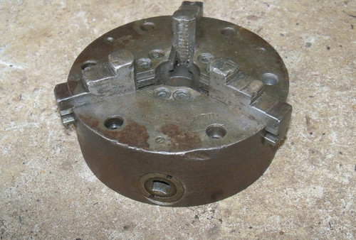 Clausing Atlas 3950 Craftsman Metal Lathe Whiton 6" 3 Jaw Chuck, No Key ...