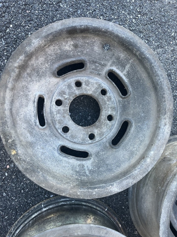3 Vintage Halibrand 12 Inch Magnesium Midget Kidney Bean wheels 5 And 5 ...
