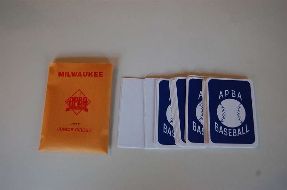 APBA Baseball 1977 Season Milwaukee Brewers Group of 35 Cards | eBay