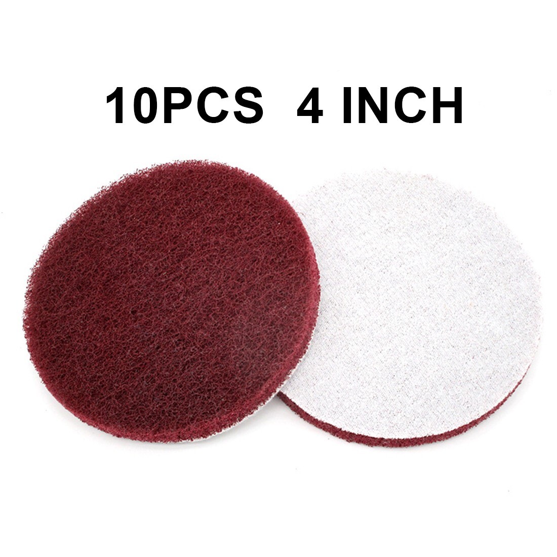 Scrub Pad Disc Round Rust Polishing Tools 4/5 inch Buffers Cleaning ...