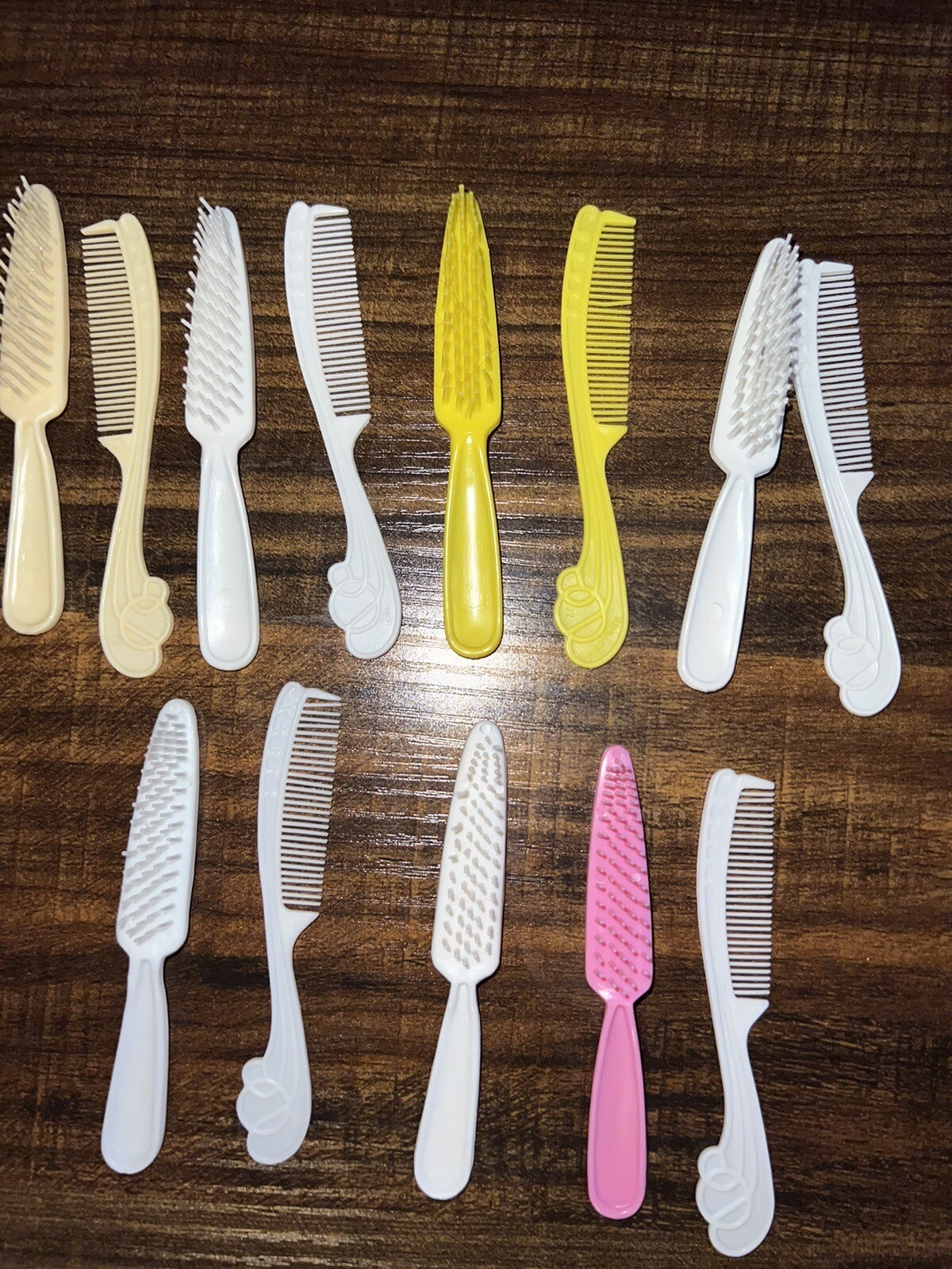 Vintage Barbie Doll Hair Brush Comb Lot Pink White 1970s 1980’s | eBay