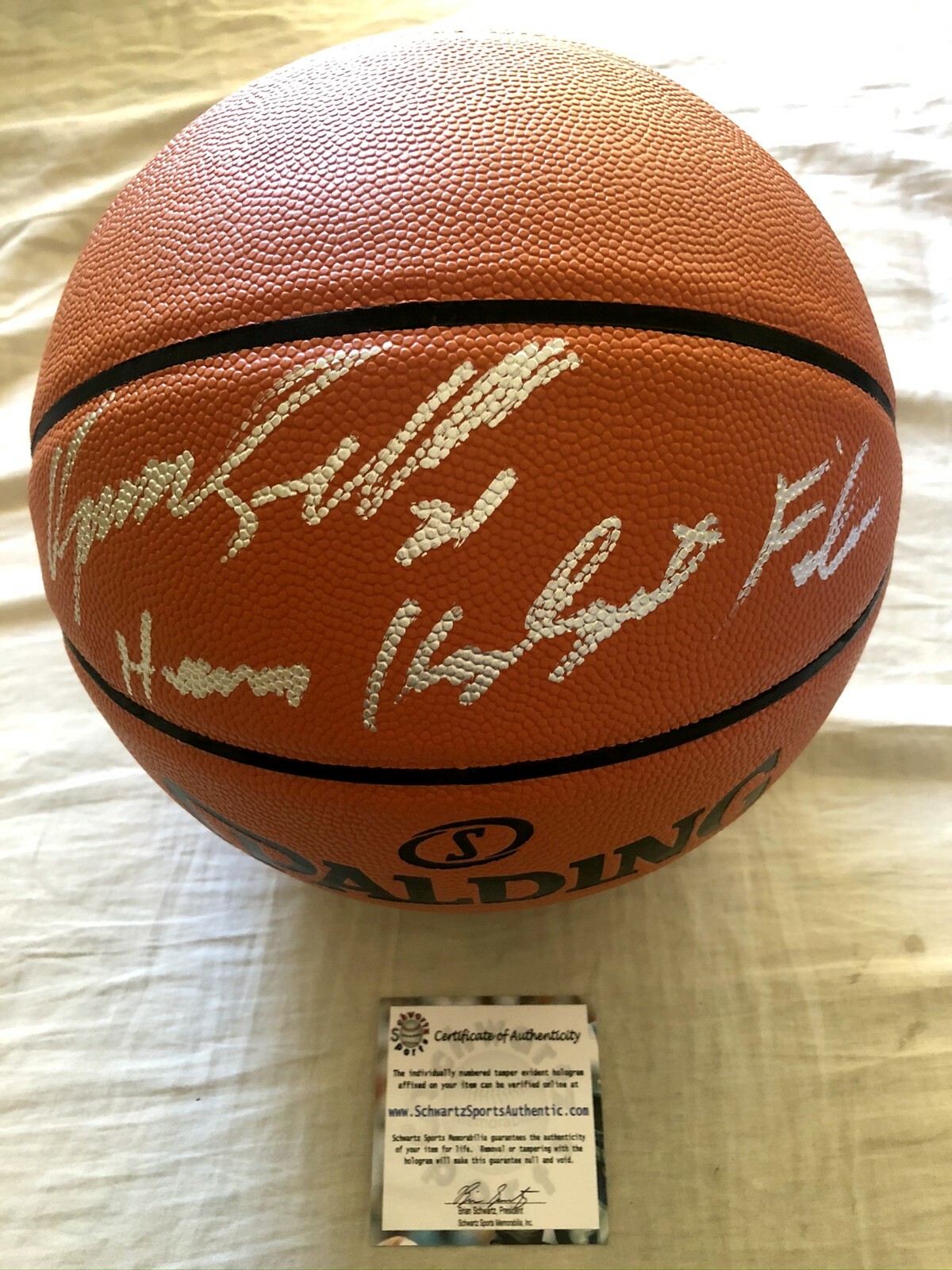 Dominique Wilkins signed autograph NBA basketball AND Human Highlight ...