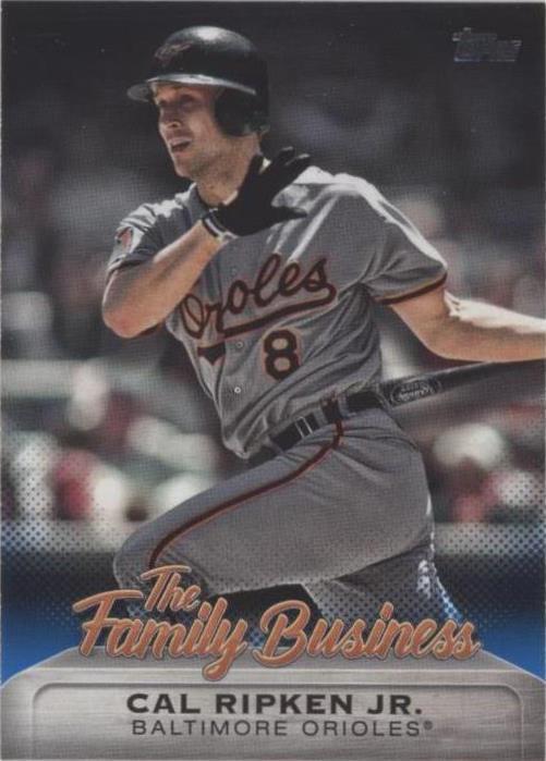 2019 Topps Update Series - The Family Business Cal Ripken #FB-2 Blue ...