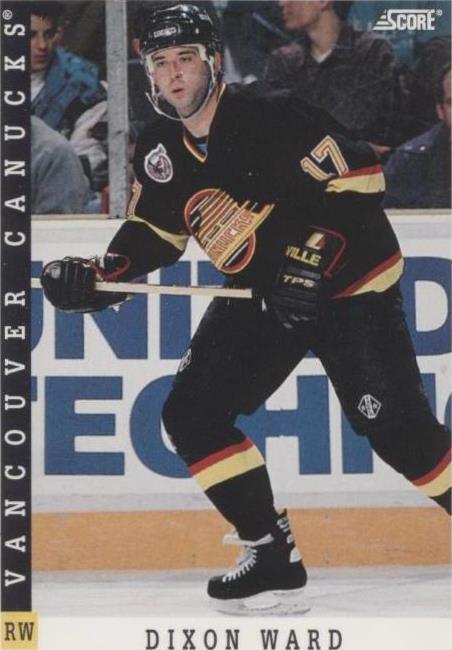 1993-94 Score - Dixon Ward #210 Canadian for sale online | eBay