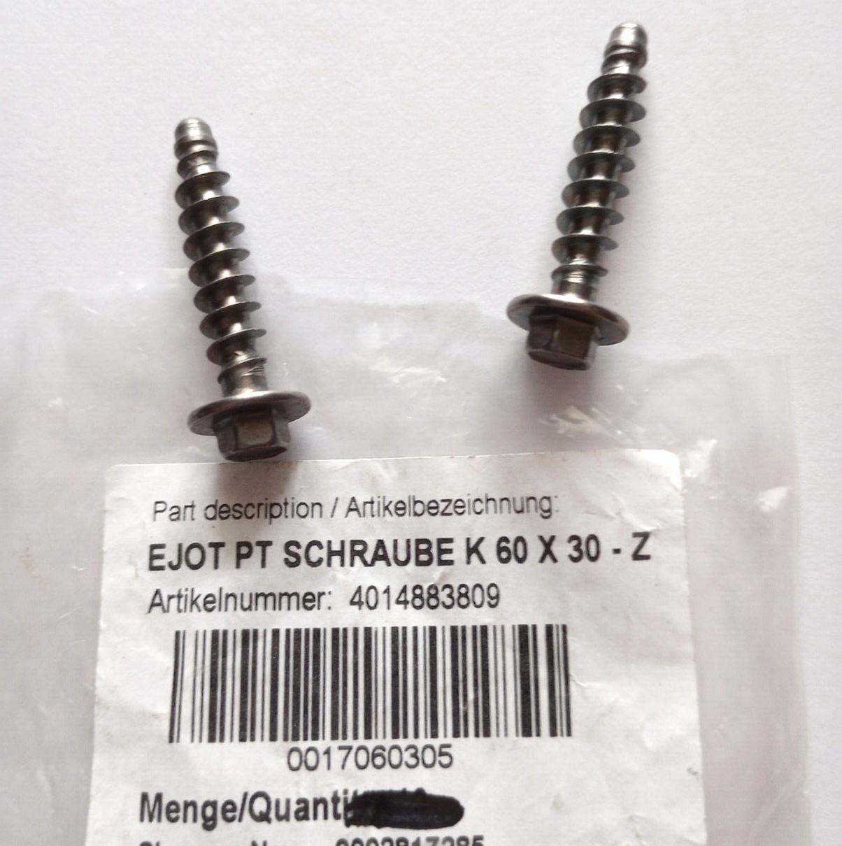KTM Special Screw K60X30 NOS 0017060305 Qty. 2 (S-1760) | eBay