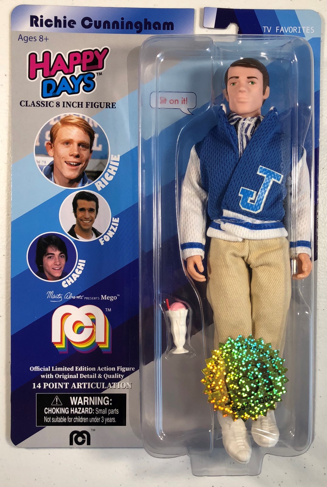 Happy Days Richie Cunningham 8 Inch MEGO Limited Edition 6997 of 10000 ...