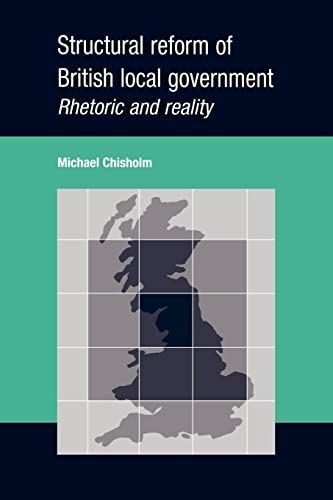 Structural Reform of British Local Government: Rhetoric and (New) | eBay