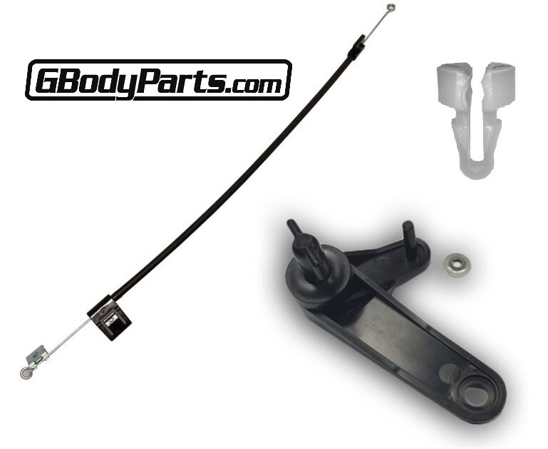 1978-1988 GBody HVAC Controller to Blend Door Kit - Cable, Pivot Arm ...