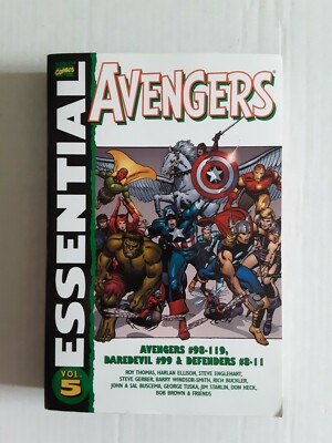Essential Avengers Volume 6 Marvel Deluxe TPB Thor Iron Man Cap | eBay
