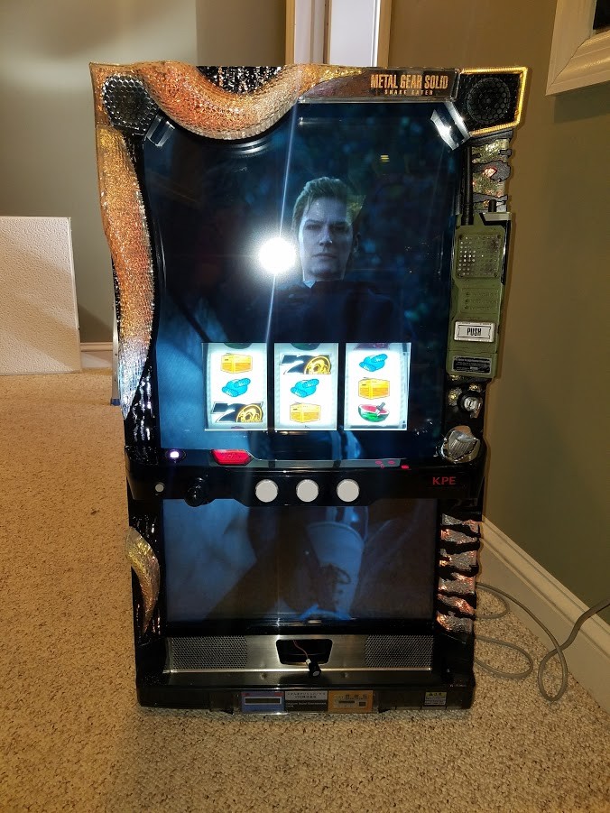 Metal Gear Solid Pachislo Machine KONAMI KPE Pachinko Slot Japanese MGS ...
