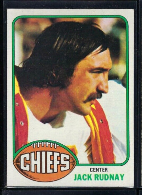 1976 Topps Football #277 - Jack Rudnay - Kansas City Chiefs | eBay