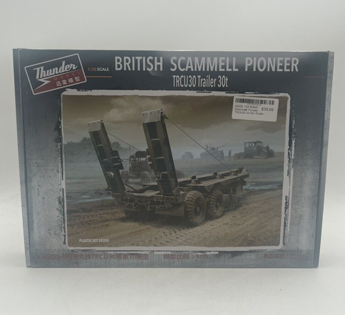 Thunder Model British Scammell Pioneer TRCU30 Trailer - 1/35 Plastic ...