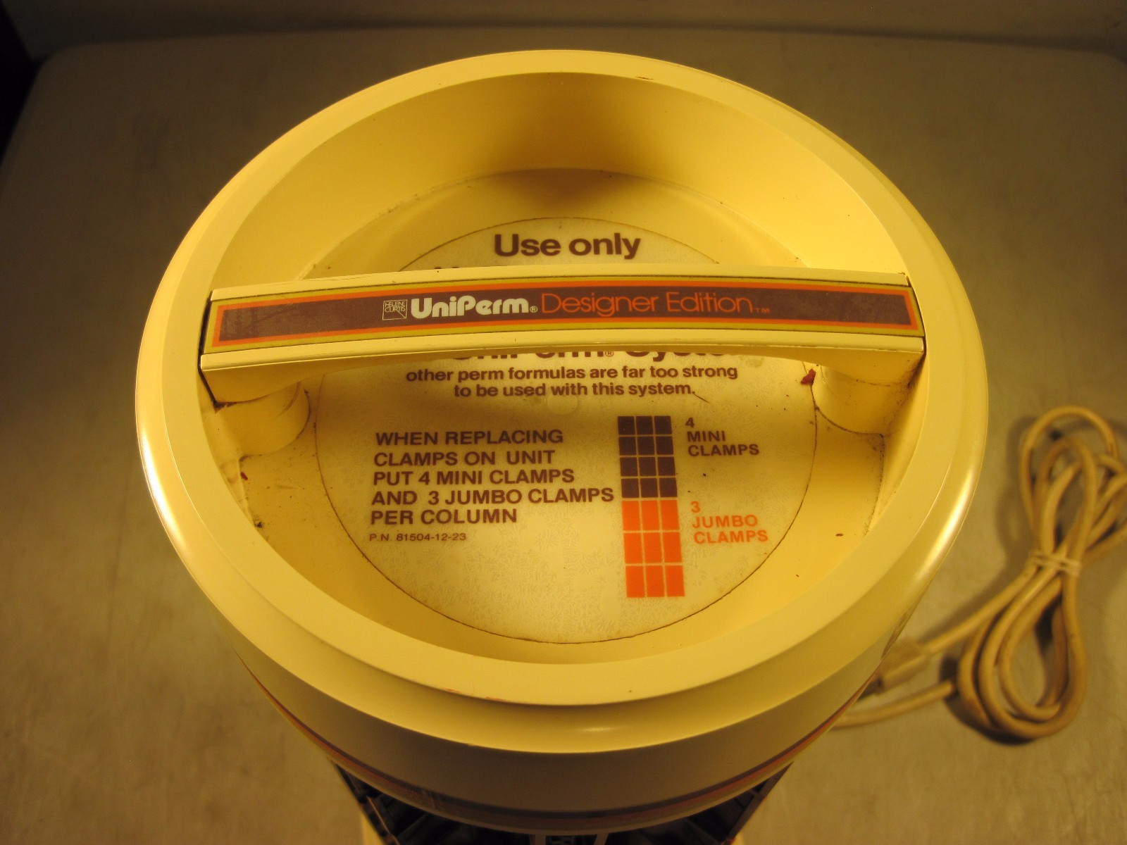 Vintage 1970's Helene Curtis Uniperm Precision Hair Perming System | eBay