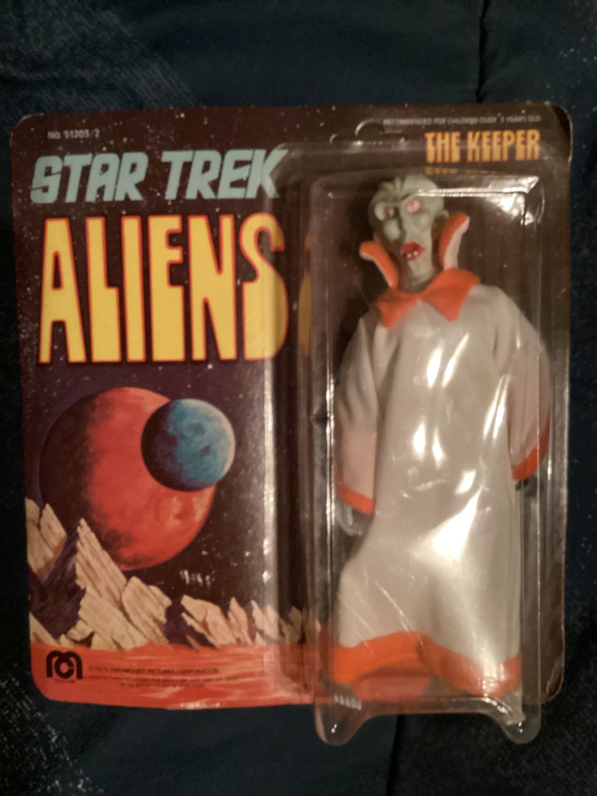 Vintage 1975 Mego Star Trek Aliens The Keeper Original Unpunched | eBay