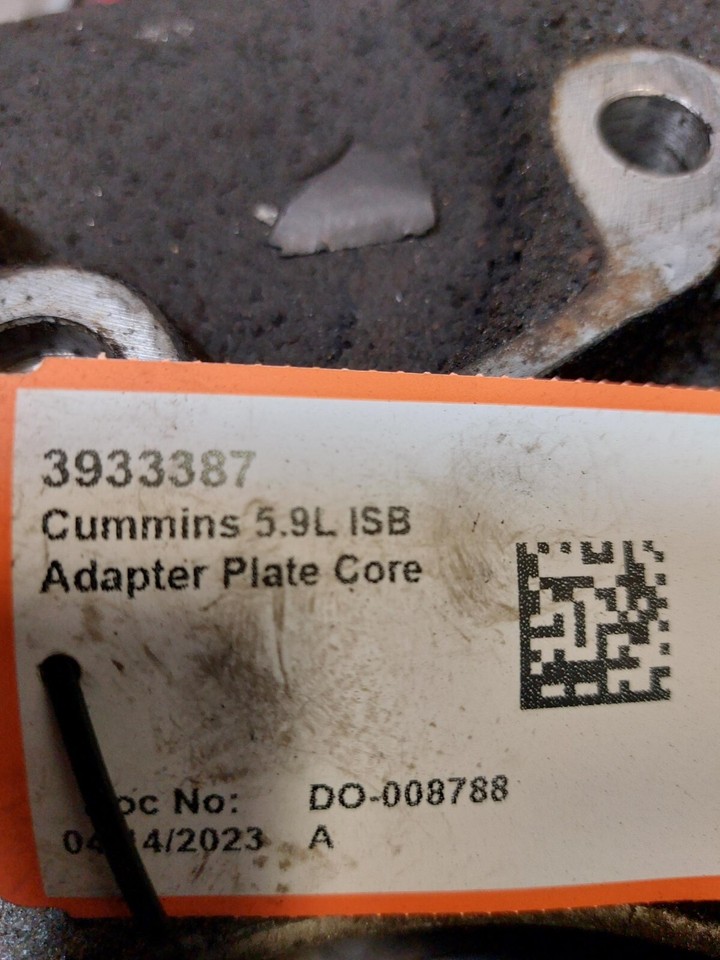Cummins 5.9 Engine Allison Transmission Adapter Plate 3933387 SAE 3 ...