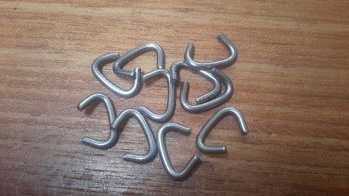 Shock cord, bungee cord clips stainless steel 4 mm -12 mm, pack of 50 ...