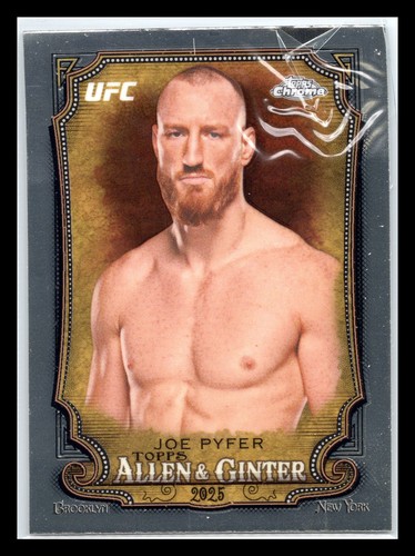 2025 Topps Chrome UFC #AAG-15 Joe Pyfer Allen & Ginter | eBay
