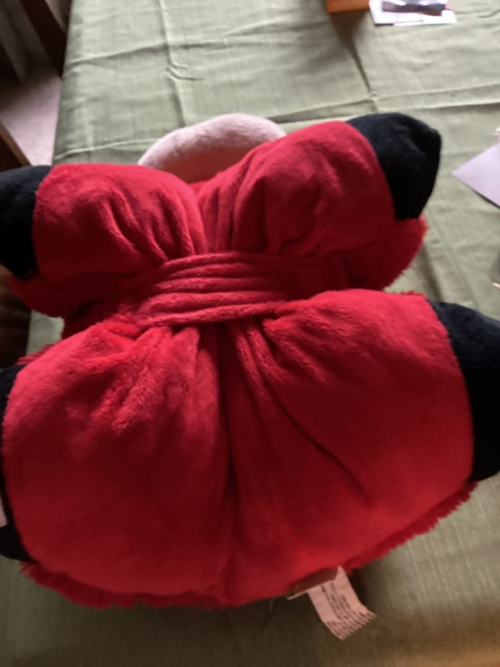 2010 Rare retired Pillow Pet Ladybug Red Black Soft Stuffed Plush ...