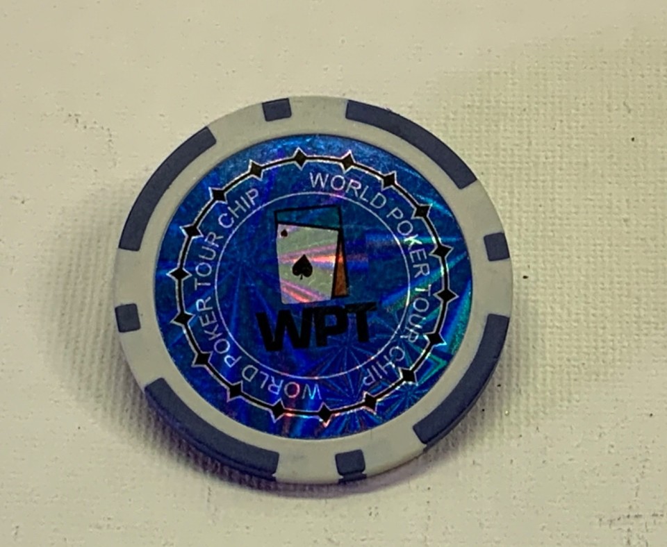 WPT World Poker Tour Holographic Laser Casino Chip Lot | eBay
