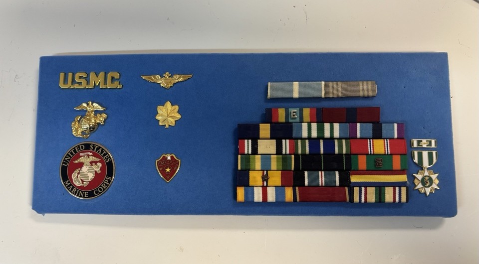 Solid Wood Frame With USMC Aviation Officer Lot Of 10 | eBay
