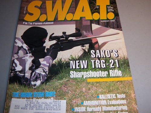 SWAT Survival Weapons and Tactics Magazine August 1993 | eBay