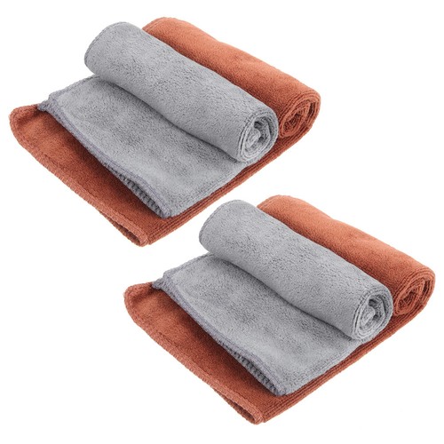 4pcs Coffee Machine Cleaning Cloth Coffee Bar Cleaning Rag Square Towel ...