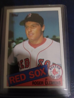 topps 1985 complete baseball card set Roger Clemens rookie card | eBay
