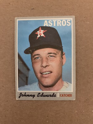 1970 Topps Johnny Edwards # 339 Houston Astros Baseball Card | eBay