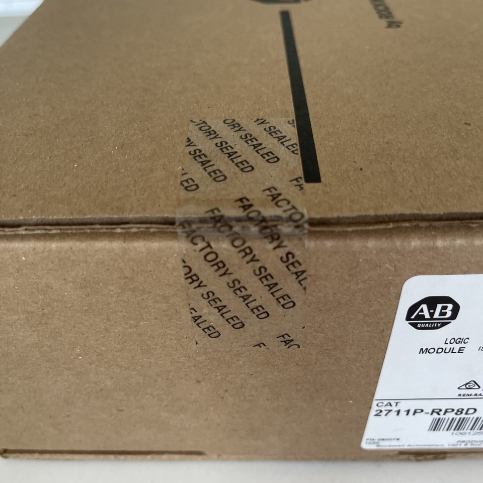 Sealed Allen Bradley 2711P-RP8D PanelView Plus Logic Module. Pkg new US ...