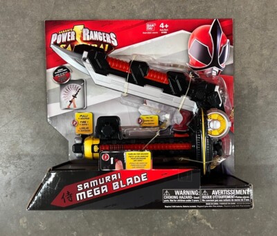 Power Rangers Samurai DELUXE MEGA BLADE Folding Sword 2011 SEALED ...