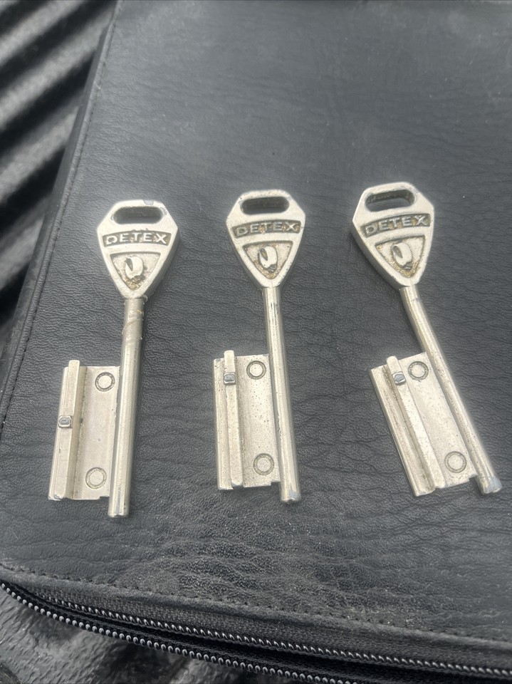 Vintage Detex Watch clock Keys LOT OF 3 | eBay