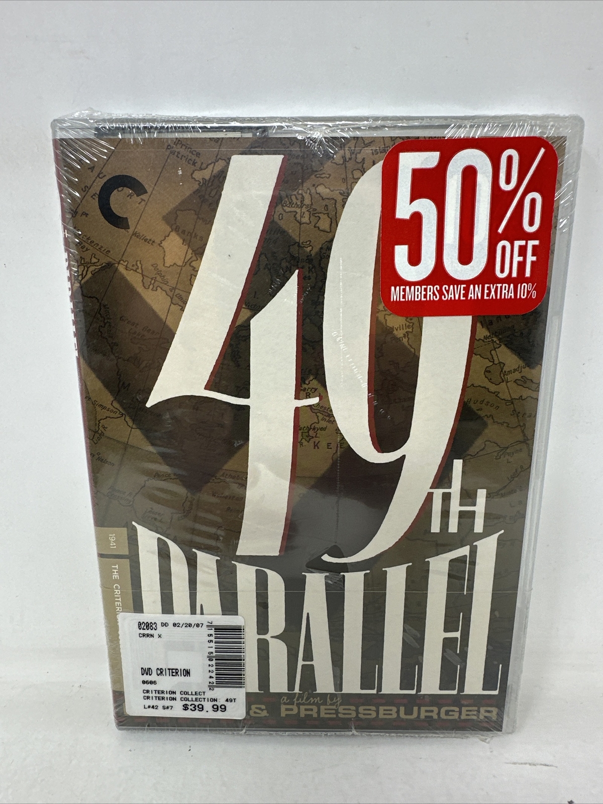 49th Parallel (The Criterion Collection) (DVD, 1942) NEW ...