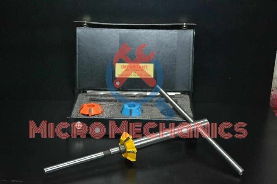 Valve Seat Cutter Full Kit Carbide Tipped 7 Pcs 30°-45°-70° Angles ...