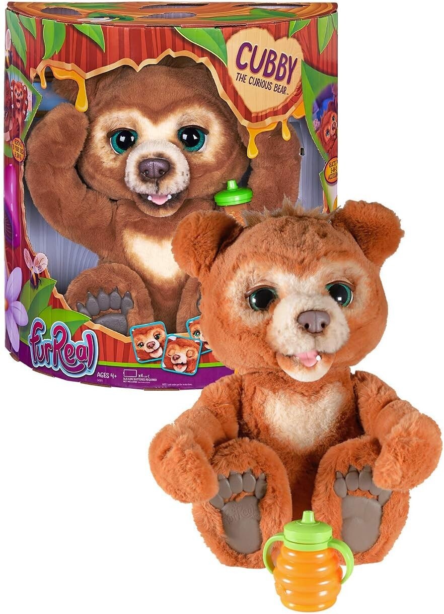 FurReal Cubby The Curious Bear Interactive Plush Toy - E4591 for sale ...