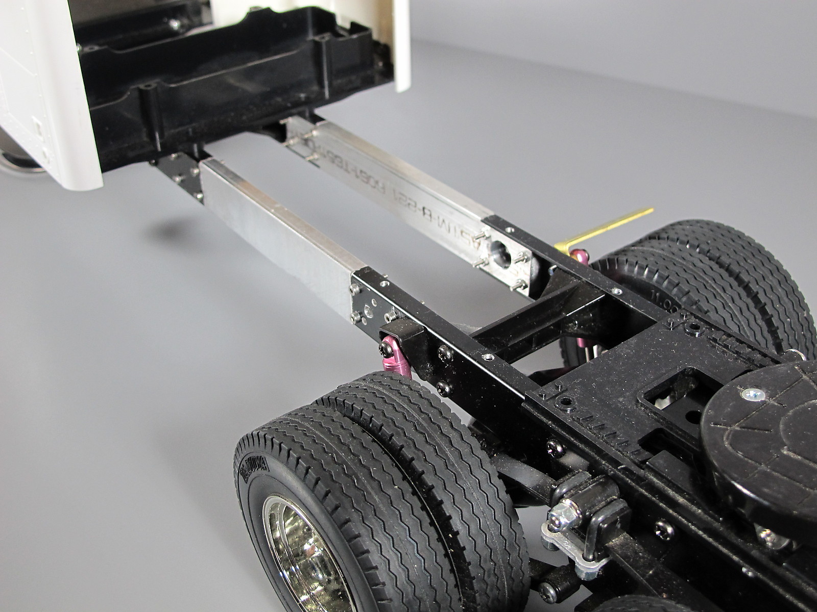 Aluminum 3 inches Frame Extension Tamiya RC 1/14 Knight King Grand ...