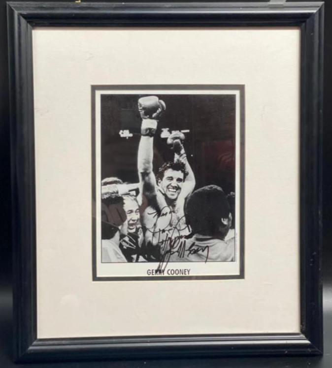Memorabilia Gerry Cooney Boxer Autographed Photograph Boxing Sports art ...