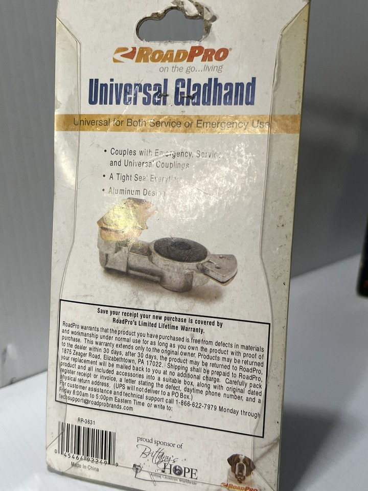 Roadpro Universal Gladhand RP-3631 | eBay