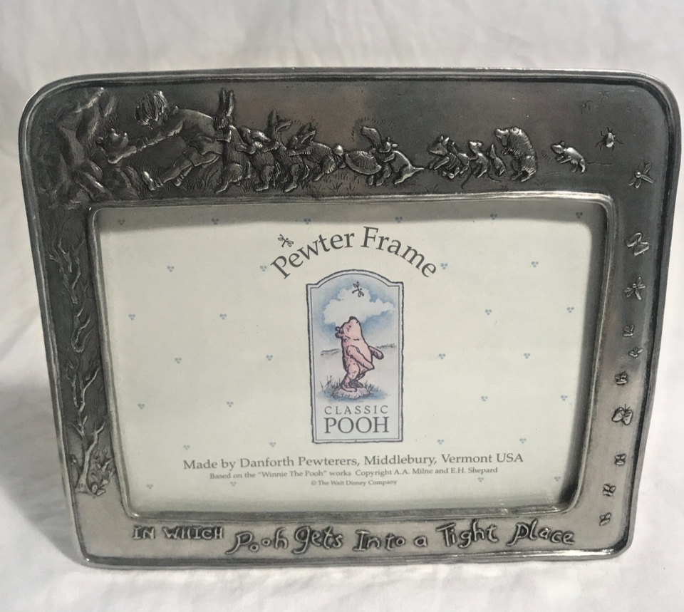 Classic Pooh/Winnie the Pooh Danforth Pewterers Pewter Frames | eBay