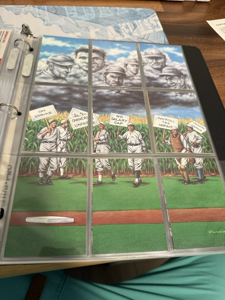 1993 1995 CARDTOONS BASEBALL CARD PARODIES 95-CARD SET & FOG 1-9 & S 1 ...