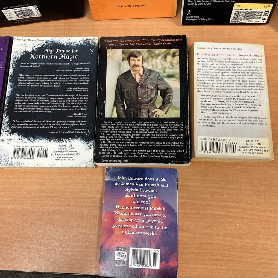 Lot of 13 Vintage Witchcraft Occult Spells Psych Devil Fairies Magic ...