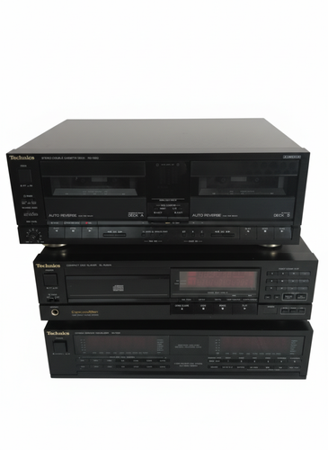 3x Technics Hi-Fi Stereo Separates Stack System RS-X950 SL-J200A SH-E85 ...
